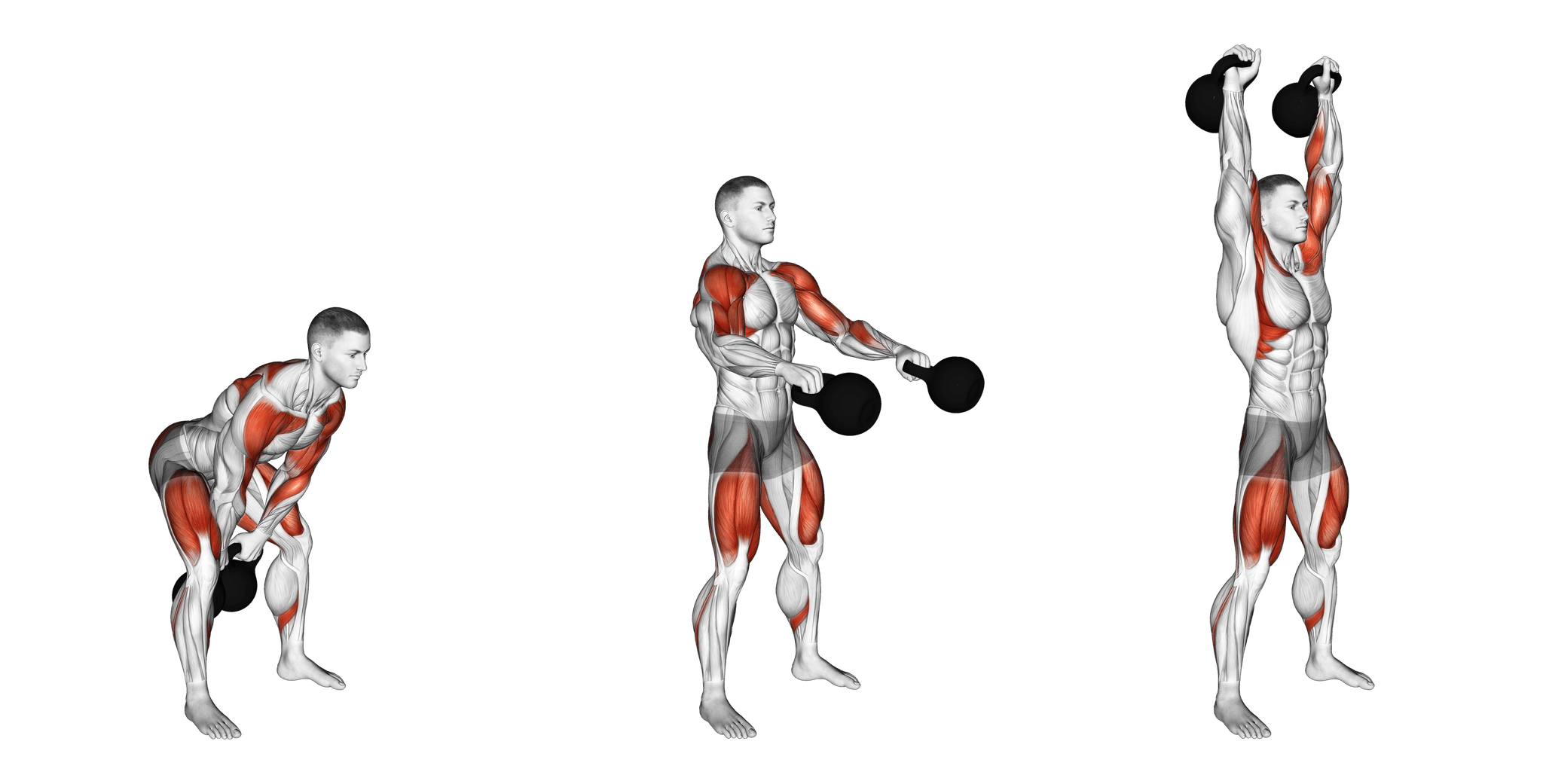 Kettlebell Double Snatch: Guide, Muscles Worked, Tips | Athlemove