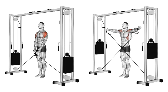 Cable Lateral Raise: Guide, Muscles Worked, Tips | Athlemove