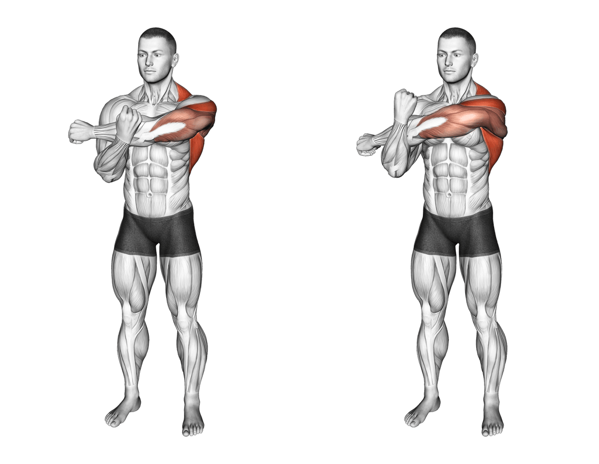 Cross-Body Shoulder Stretch: Guide, Muscles Worked, Tips | Athlemove