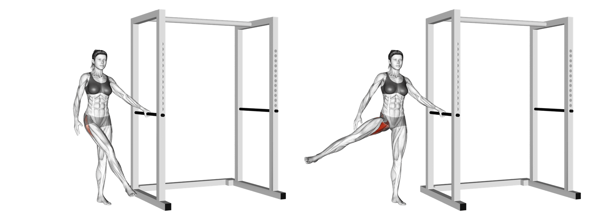 Side to Side Leg Swing: Guide, Muscles Worked, Tips | Athlemove