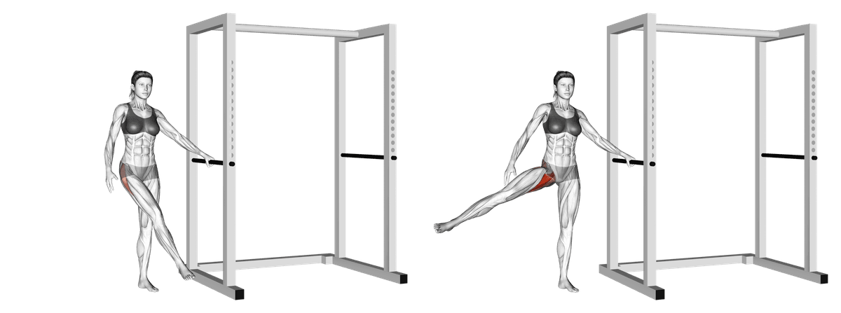 Side to Side Leg Swing: Guide, Muscles Worked, Tips | Athlemove